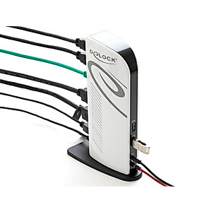 Delock USB Docking Station Dual HDMI Full HD/USB 3.2 / LAN/Audio