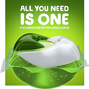 Gain Ultra Flings Liquid Laundry Detergent Pacs Designed for Large Loads, Original Scent, 41 Count