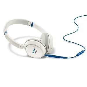Bose On-Ear Wired Headphones Headset 715594-0020 White with iPhone Samsung Cable