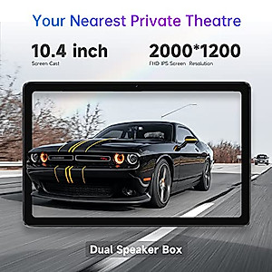 ALLDOCUBE 2K Tablet Android 12 iPlay 50 Pro 10.4'' Tablet, 8GB+128GB Storage, 4G LTE& 2.4/5GHz WiFi, Octa-Core CPU, 5MP+8MP Camera, 2000x1200 Screen Resolution, BT5.2, GPS (2TB Expand)