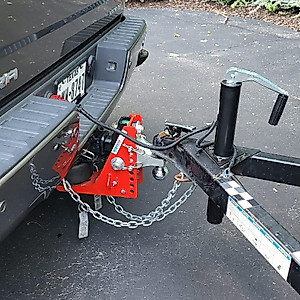 Shocker Air Hitch with Combo Ball Mount (2" & 2-5/16" Balls), Fits 2" Hitch - 12,000 lbs