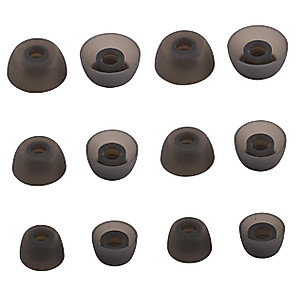 ALXCD Ear Tips for Jabra Elite 65t Headphone, 6 Pairs Replacement Silicone Earbud tips, Fit for Jabra Elite Active 65t, S/M/L
