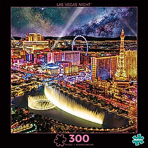 Buffalo Games - Las Vegas Night - 300 Large Piece Jigsaw Puzzle