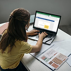 Aesthetic Pastel Sticky Notes Set of 528 with Tabs - Incl. Sturdy Cover to Keep Your Notes Safe - Cute School Accessories, College, Students, Teachers or Office Desk Supplies for Women