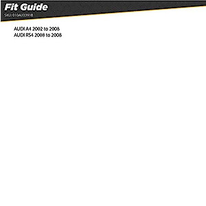 Scosche AU2391B Compatible with 2002-08 Audi A4 ISO Double DIN & DIN+Pocket Dash Kit Black