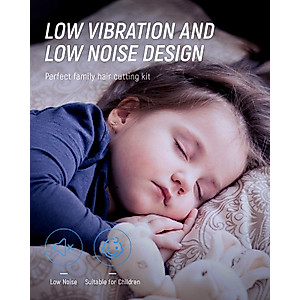 Hair Clippers SUPRENT Corded Hair Clippers for Men, 21-piece Hair Cutting Kit with 27 Cutting Length, 10 Guide Combs, Scissor, Storage Case