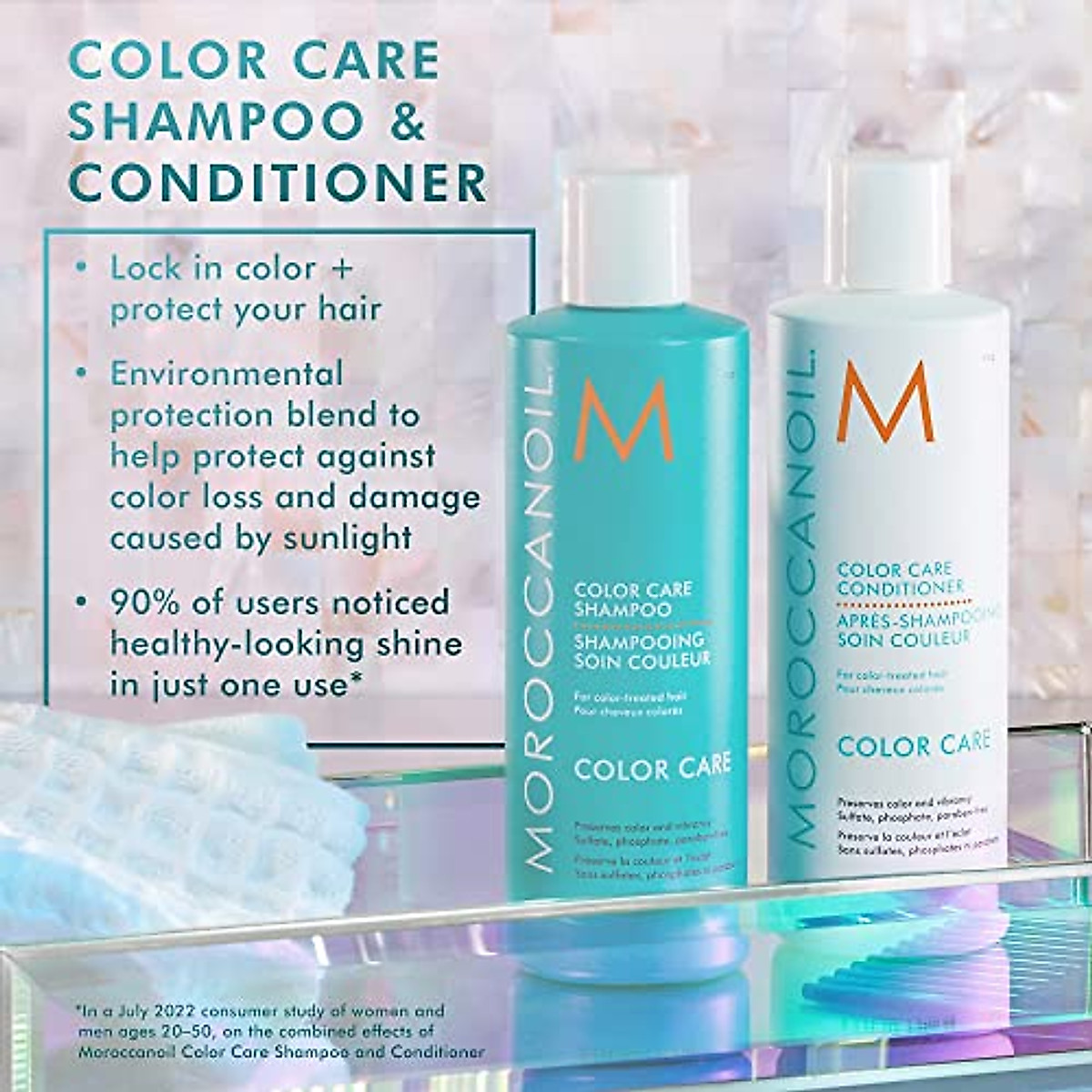 Moroccanoil Color Care Shampoo & Conditioner, 8.5 Fl. Oz. Set
