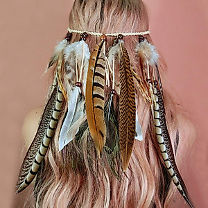 obmwang 21 Pcs 20-25cm Natural Pheasant Feathers for DIY Craft Wedding Home Party Decorations, 3 Styles