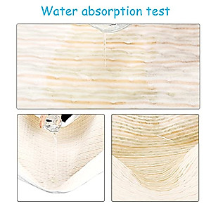 MUYG 2 Pack Washable Guinea Pig Cage Liner, Reusable Pet Pee Pads Super Absorbent Small Animal Lint Cage Liners Soft Sleep Mat Pads for Rabbits Cat Squirrel Chinchilla(19.68"×27.55")