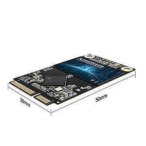 KINGDATA mSATA SSD 128GB 3D NAND TLC SATA III 6 Gb/s, mSATA (30x50.9mm) Internal Solid State Drive - Compatible with Desktop PC Laptop - (MSATA 128GB)