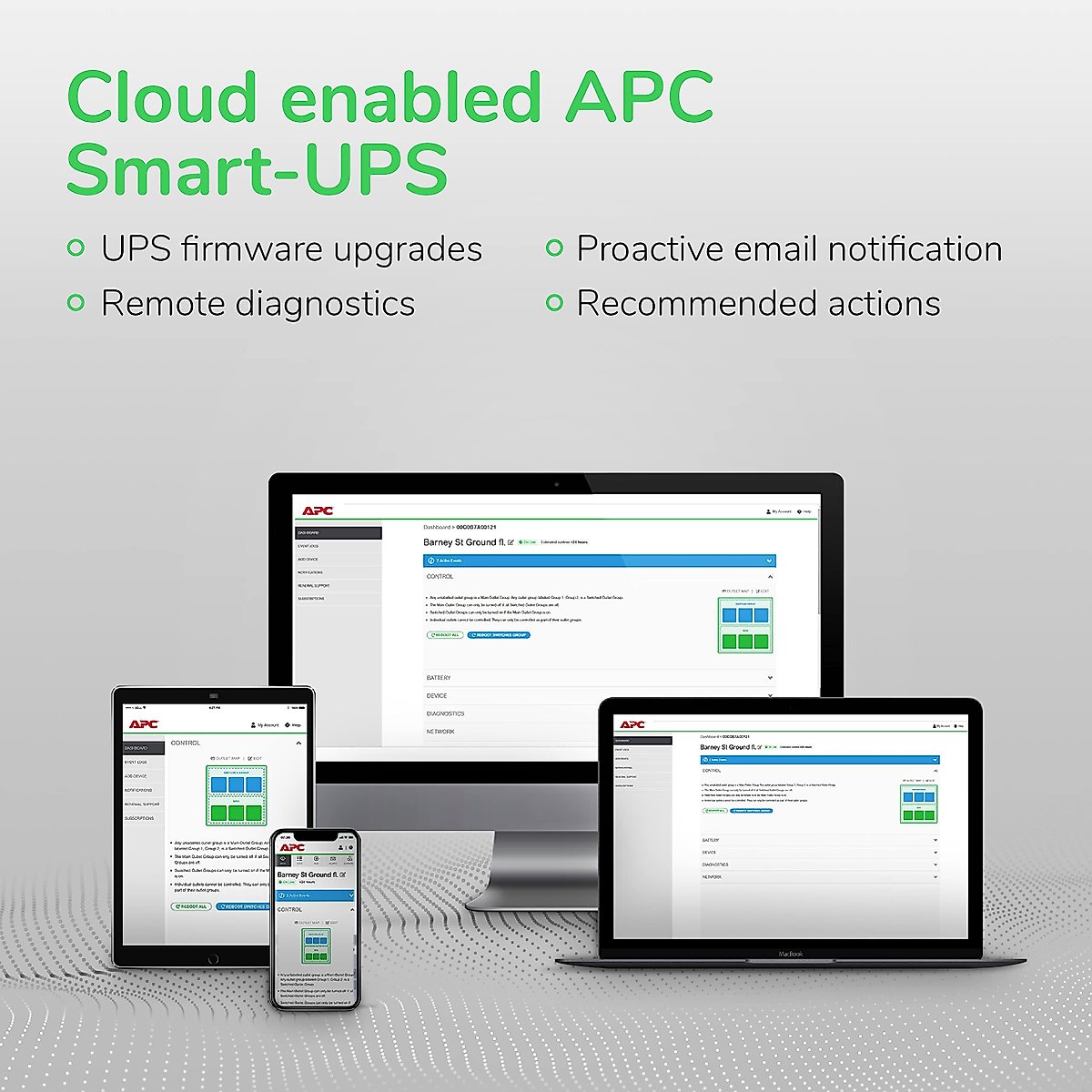 APC 1500VA Smart UPS with SmartConnect, SMC1500C Sinewave UPS Battery Backup, AVR, 120V, Line Interactive Uninterruptible Power Supply