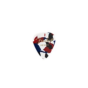 Fender Classic Celluloid Guitar Picks 351 Shape, Stocking Stuffers, Guitar Accessories, Confetti, Heavy, 144-Pack