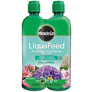 Miracle-Gro LiquaFeed Flowering Trees & Shrubs Plant Food 2-Pack Refills