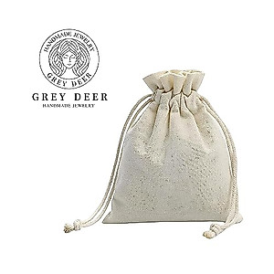 𝕲𝖗𝖊𝖞 𝖉𝖊𝖊𝖗 - Stunning Aquamarine Beaded Bracelets - Handmade Beaded Bracelets - Elegant Friendship Bracelet Crystals and Healing Stones - Perfect Gift for Men and Women - 8mm