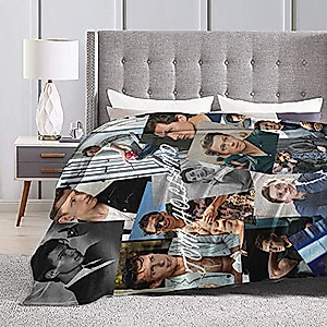 Blanket Fleece Throw Blankets Lightweight Super Soft Comfortable Blanket Gifts for Men Women Kids Bed Sofa Living Room