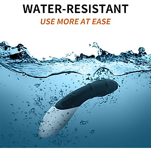 UpdateClassic 2023 Double Head High Frequency Rechargeable Personal Vibrators for Women Vibrating Toys Pleasure Handheld Electric Portable Massager 10 Speeds Vibrations, Black