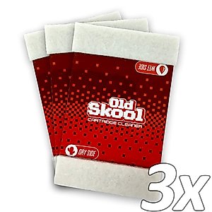 Old Skool Video Game Cartridge Cleaning Cards - 3 Pack