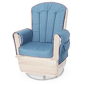 Foundations Saferocker Replacement Cushion Set, Blue