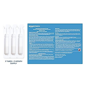 Amazon Basics Flea and Tick Topical Treatment for Medium Dogs (23-44 lbs), 3 Count (Previously Solimo)