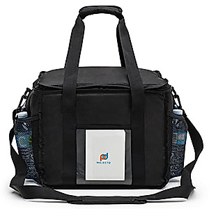 XX-Large Cooler Bag for Drinks. High Density Insulation, Padded Divider, Shoulder Strap, Multiple Pocket, Sturdy Zipper.