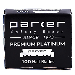 Parker SR1 Men’s Shave Set – Pure Badger Brush, Shave Stand, Razor & 100 Blades