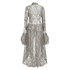 Track Orders Shipped Women Gothic Corset Dress Halloween Party Steampunk Dresses Corset Jacket Victorian Pirate Renaissance Frock Coat White