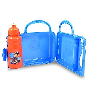 Nick Shop Paw Patrol Lunch Box For Boys, Kids Bundle - Paw Patrol Lunch Box And Water Bottle Set Featuring Chase, Marshall, And More With Pop Up Stickers And More (Paw Patrol School Supplies)