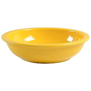 Homer Laughlin Fiesta Daffodil Ceramic Pasta Bowl