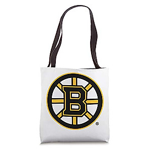 NHL Boston Bruins Team Logo Beach Tote Bag