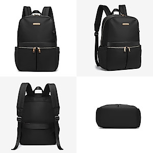 ALLYOUGER Fashionable Waterproof Women's Backpack, Suitable for Middle and High School Students and College Students, Accommodates 14-inch Laptop, a Must-Have for Traveling