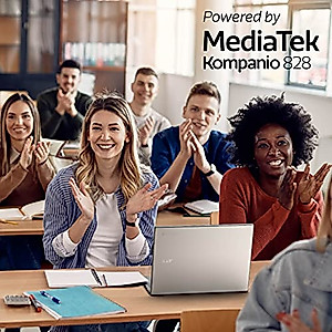 Acer Chromebook 514 Laptop | 14" FHD Display | MediaTek Kompanio 828 Octa-Core Processor | 8GB RAM | 64GB eMMC | Wi-Fi 6 | Backlit KB | Chrome OS | Up to 15 Hours Battery Life | CB514-2H-K7GF,Silver