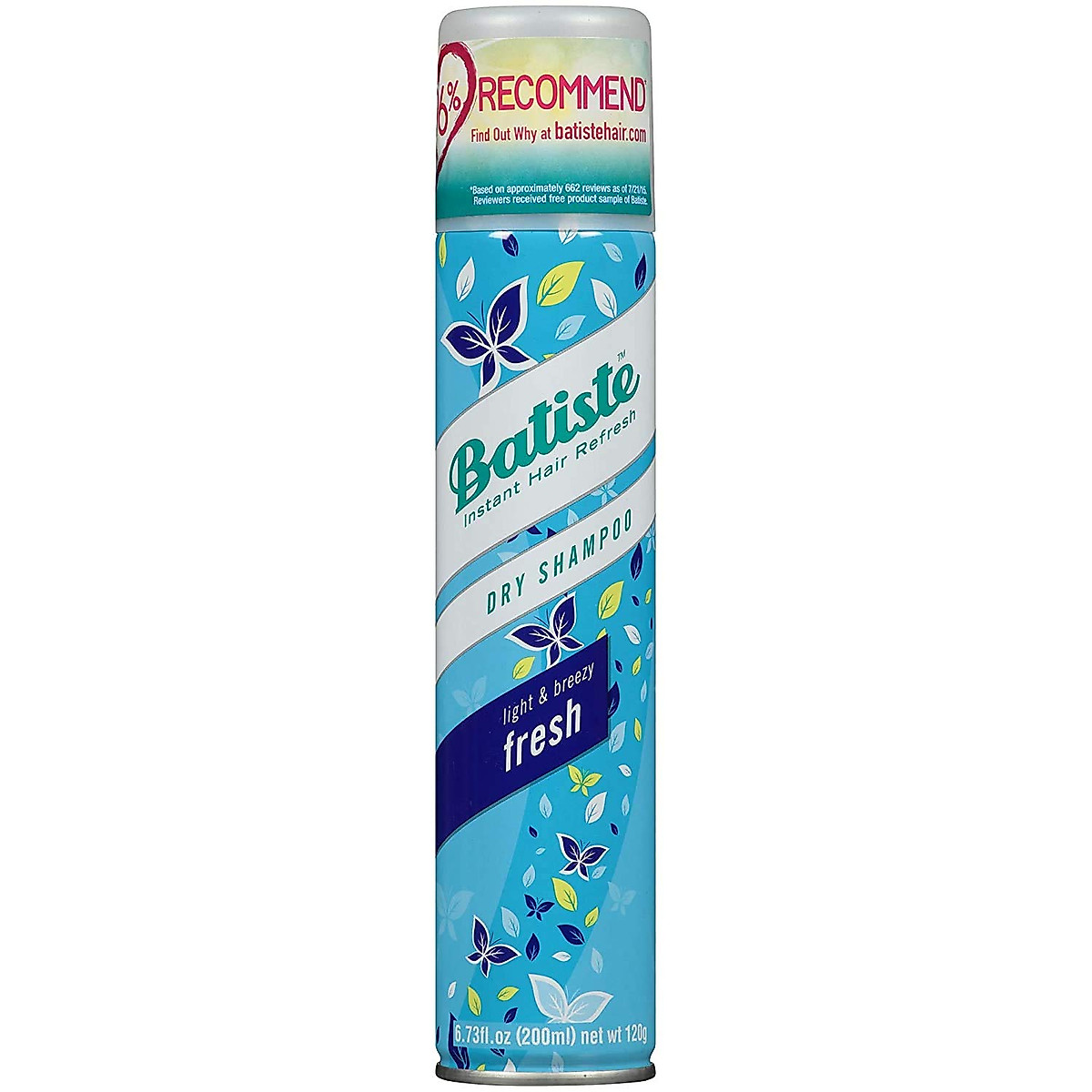Batiste Dry Shampoo, Fresh 6.73 oz (Pack of 4)