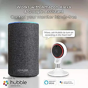 Motorola Focus71 Indoor Security Camera System - Surveillance, Elderly, Pet, Baby Monitor with Two-Way Audio Talk - Mountable Base, 1080p Video, 90-Degree Wide Angle View, Low Light and Night Vision