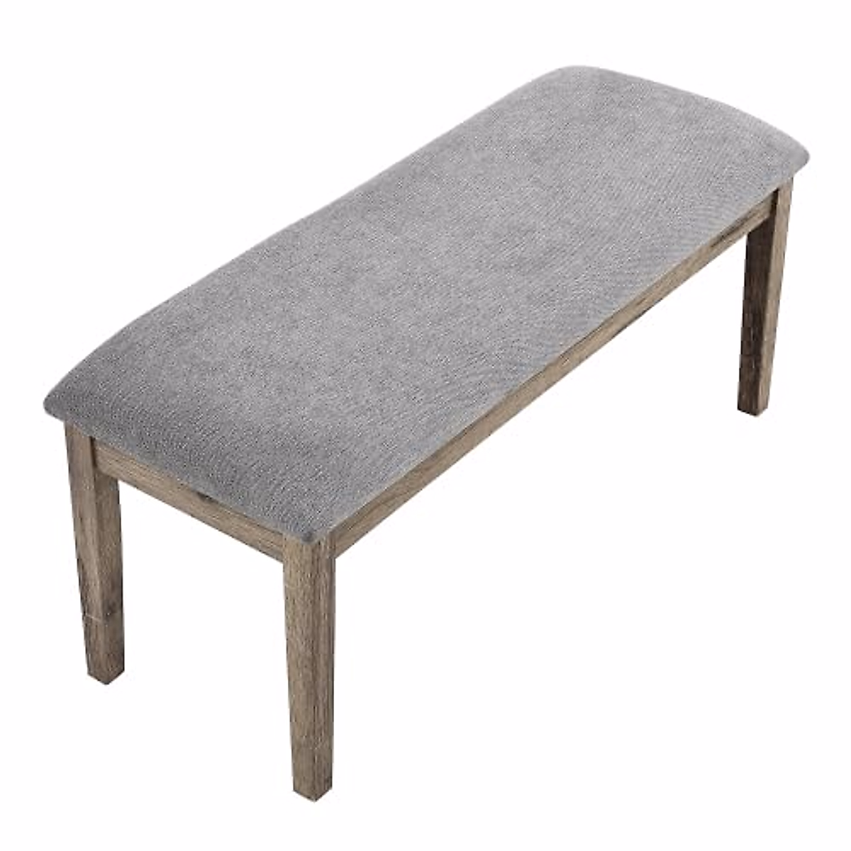 ECLY. Woven Bench for Bedroom End of Bed Bench 39.5" Wooden Bench ndoor Dinning Bench Entrywway Bench with Solid Rubber Wood leas Bed Bench forBedroom Entryway Living Room Kitchen