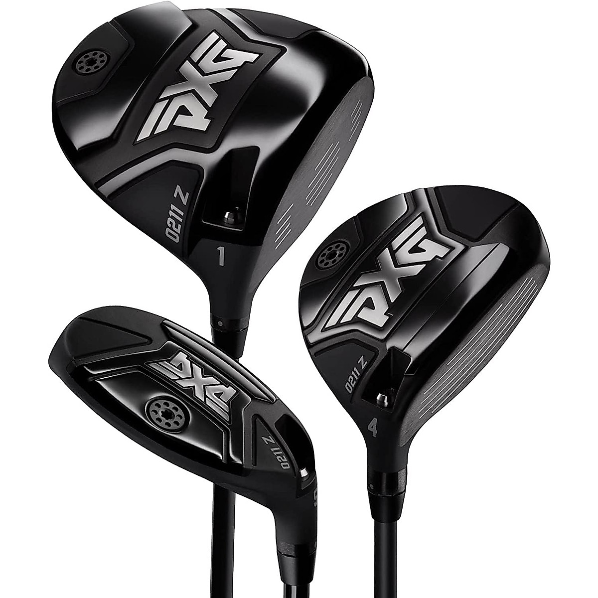PXG 0211Z Golf Clubs - 10 Club Complete Golf Club Set with Irons, Driver, Fairway, Hybrid, and Putter with Graphite Shafts