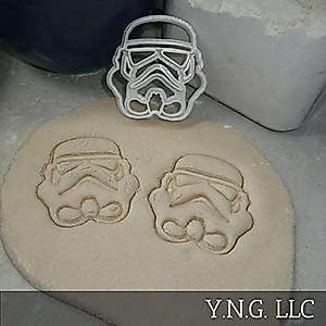 STORM TROOPER HELMET STAR WARS THEMED COOKIE CUTTER MADE IN USA PR545
