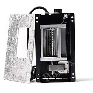 Adviace Replacement Wood Stove Blower, S31105 Blower Fan for GHP Group, Monessen/Majestic (MHSC Brands), Majestic Dutchwest Windsor, CFM US Century Plate Steel Freestanding Wood Stove Fireplace