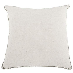 Safavieh Pillows Collection Maize Decorative Pillow, 20-Inch, Black, Set of 2