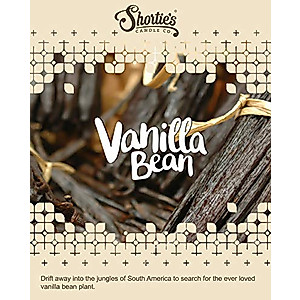 Vanilla Bean Soy Votive Candles - Scented with Natural Fragrance Oils - 6 Beige Natural Votive Candle Refills - Bakery & Food Collection