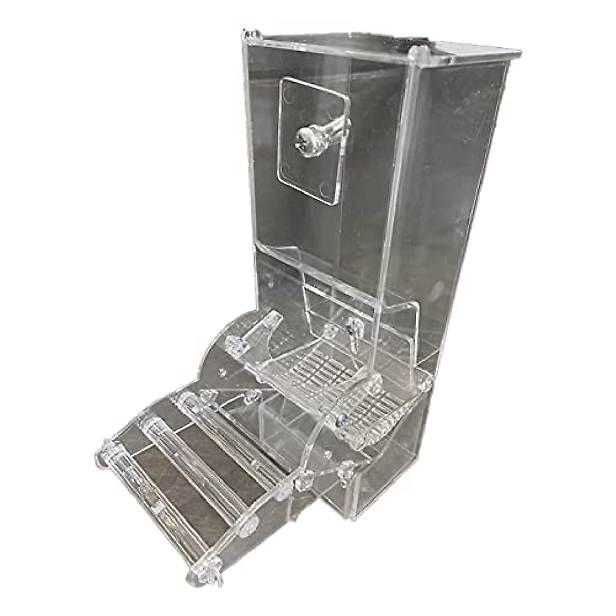 Birds LOVE Feeder, Bird Seed Saver, Don’t Waste Bird Cage Feeder for Small Birds, Finch Canary Parakeet Lovebird Conure Parrotlet