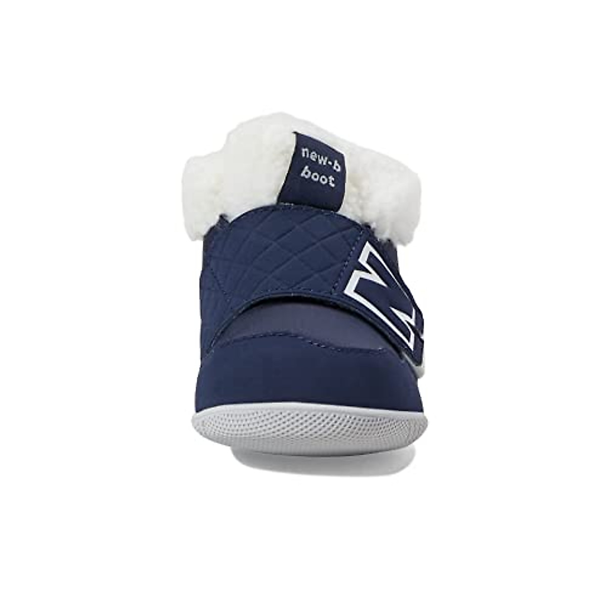 New Balance Baby Boys New-B Boot V1 Hook and Loop Sneaker, Natural Indigo/Rain Cloud/Sea Salt, 4 Wide Infant