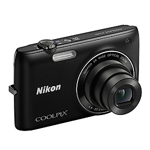 Nikon COOLPIX S4100 14 MP Digital Camera with 5x NIKKOR Wide-Angle Optical Zoom Lens and 3-Inch Touch-Panel LCD (Black)