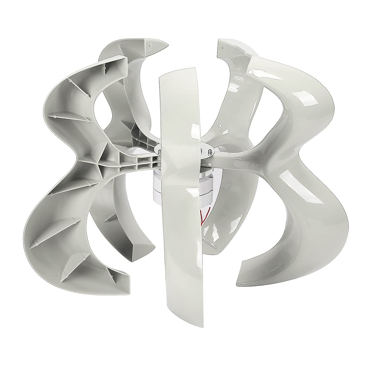 Wind Turbines Kit 600W Automatic Wind Turbine Kit Wind Power Generator Direction Adjustment Wind Turbines Generator for Home Marine Industrial Energy (48V)