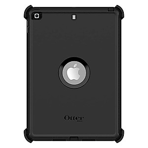 OtterBox Defender Series Case for iPad 7th, 8th & 9th Gen (10.2" Display - 2019, 2020 & 2021 Version) - Non-Retail/Ships in Polybag - Black, Rugged, Durable, Multi-Layer Protection