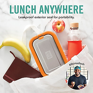 DASH The Fit Cook x Stainless Steel Lunch Box