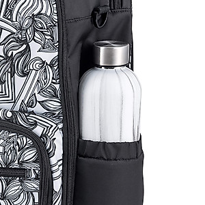 JuJuBe Zealous Diaper Bag Backpack and Fashionable Travel Bag with 9 Pockets