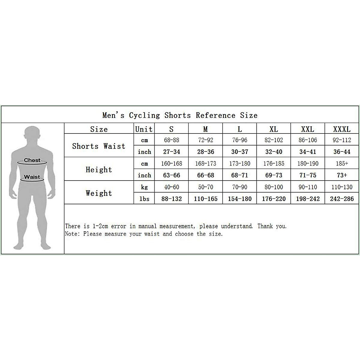 Men's Cycling Shorts MTB Bicycle Riding Half Pants 4D Gel Padded Biking Clothes Cycle Bike Wear Tights USA Red Blue Size XL