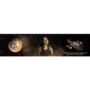 Kaylee Firefly Bookograph Metal Bookmark