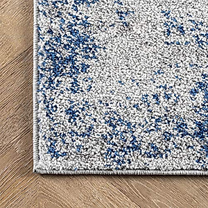 nuLOOM Vintage Willena Runner Rug, 2 ft 6 in x 14 ft, Blue