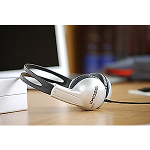 Koss UR10 On-Ear Headphones | Durable | All Ages | 3.5mm Plug